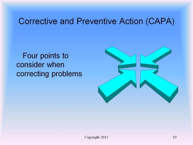 CAPA Training Presentation | PPTX