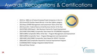 Immersion Consulting Capabilities Brief | PPT