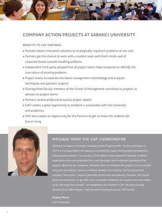 Cap brochure 2011 | PDF