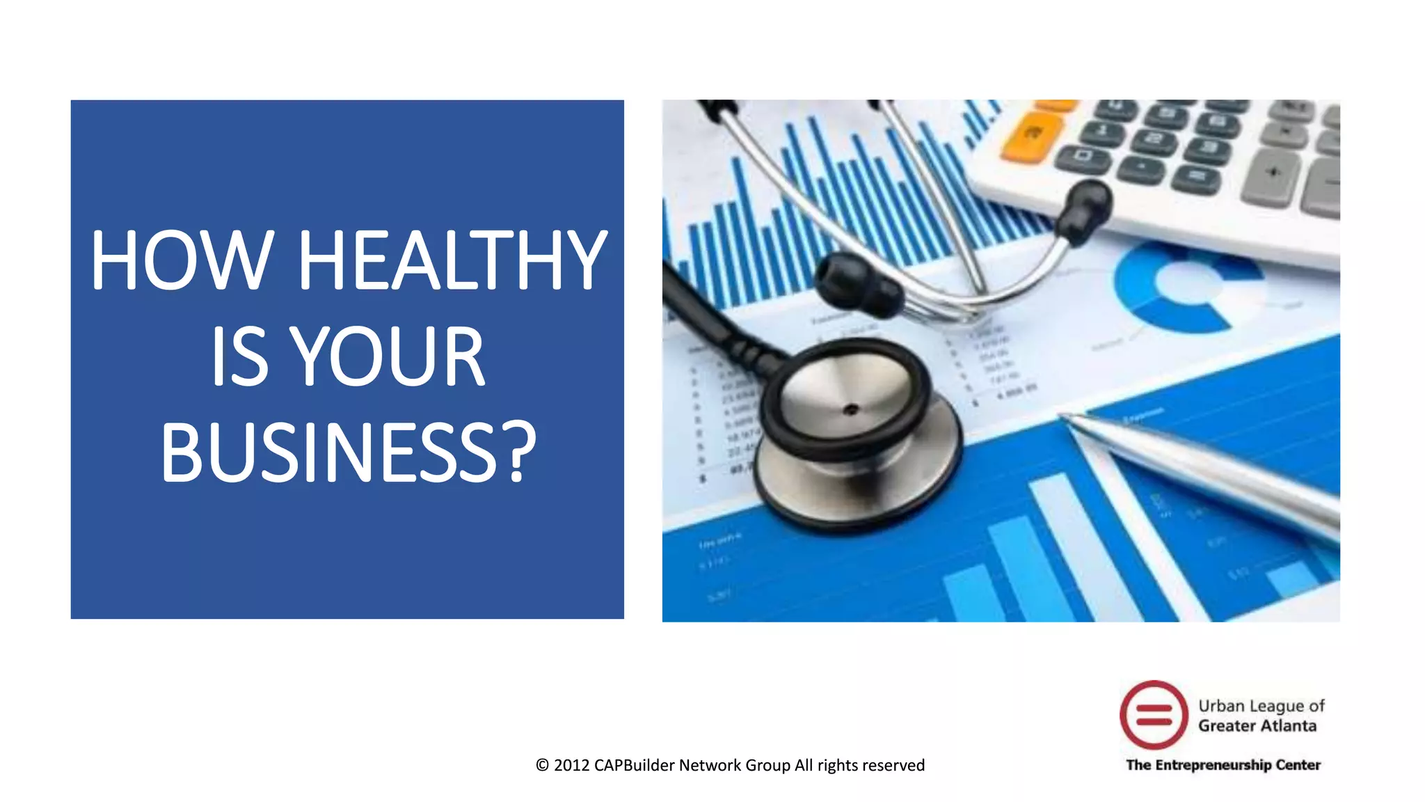 Business health assessment | PPTX