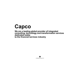Capco Overview | PPTX