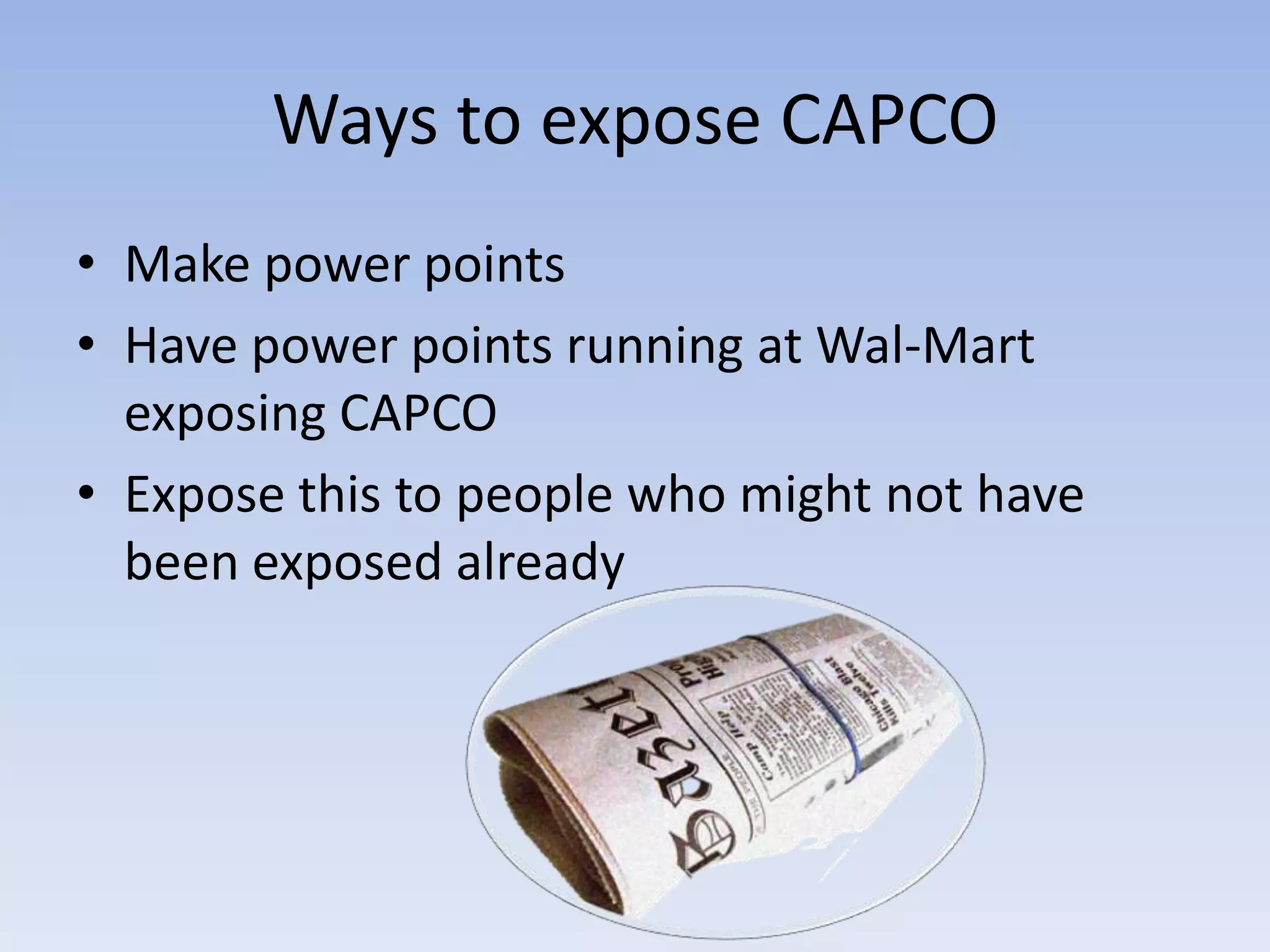Capco powerpoint 2 portfolio | PPT