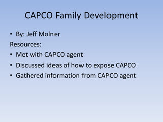 Capco powerpoint 2 portfolio | PPT