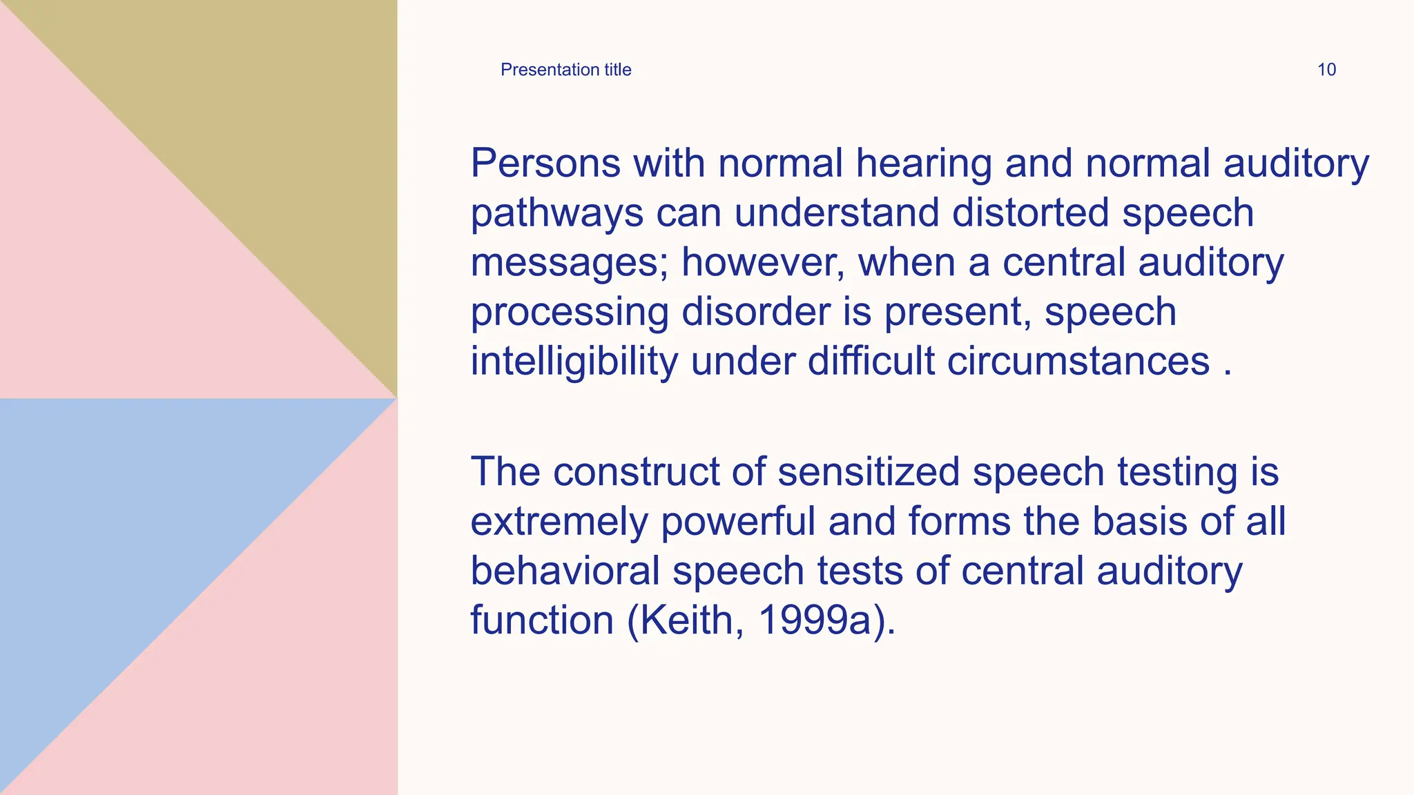 CAPD Screening and checklists for paediatric population | PPTX