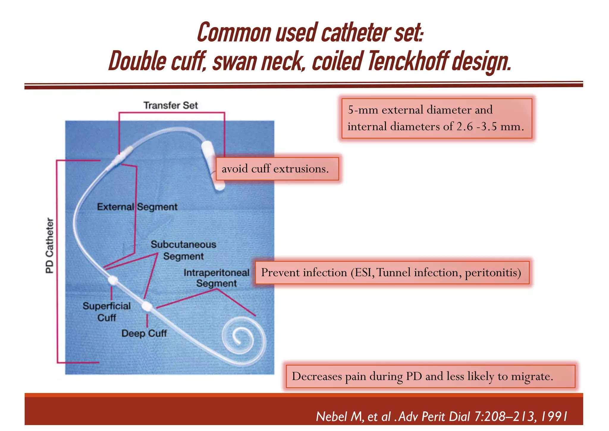 Peritoneal Dialysis catheter complication CAPD Chaken 2017 | PPT