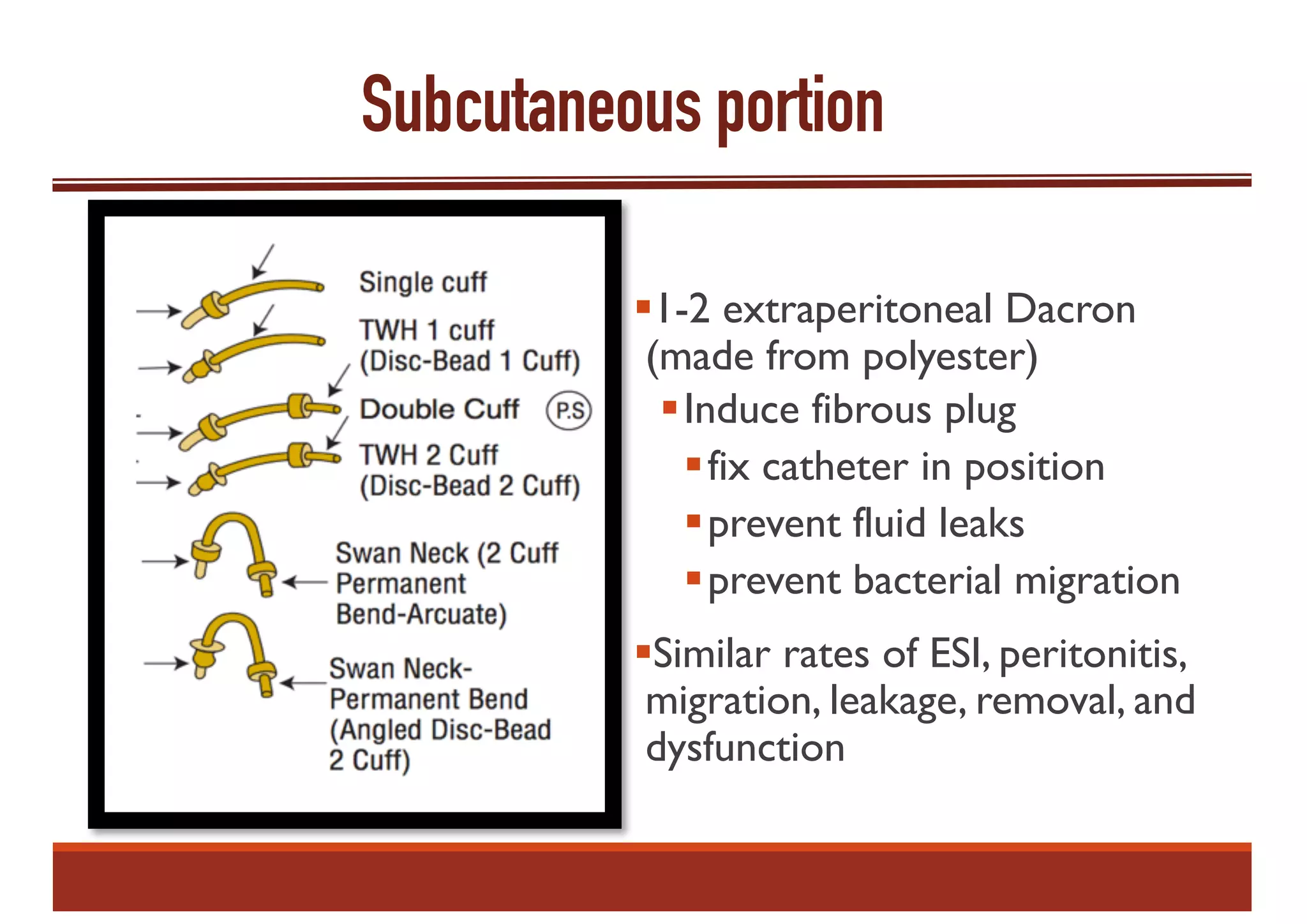 Peritoneal Dialysis catheter complication CAPD Chaken 2017 | PPT