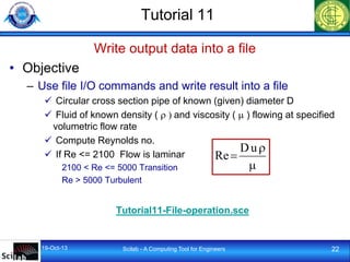 Cape2013 scilab-workshop-19Oct13 | PPTX
