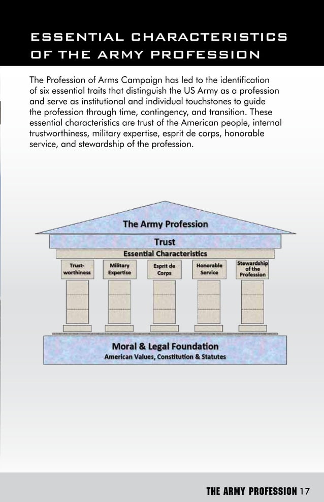 The Army Profession | PDF | Defense Industry | Industries