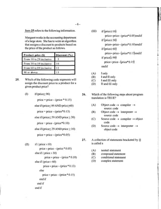 Cape computer science may june 1 unit 1 p1 | PDF | Free Download