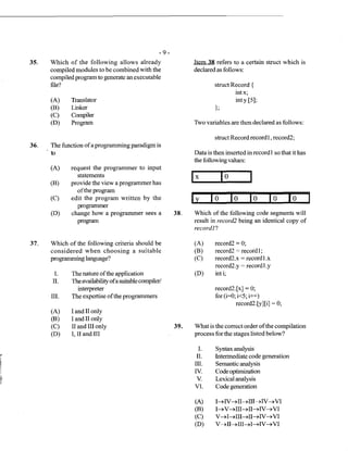 Cape computer science may june 1 unit 1 p1 | PDF