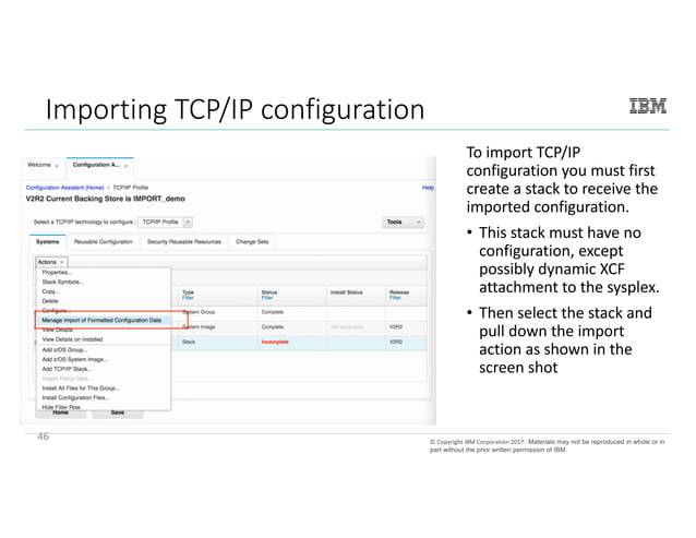 TCP/IP Stack Configuration with Configuration Assistant for IBM z/OS CS | PDF