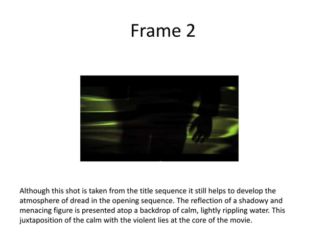 9 Frame Analysis- Cape fear | PPTX