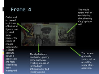 Cape fear 9 frame analysis | PPTX | Movies | Entertainment