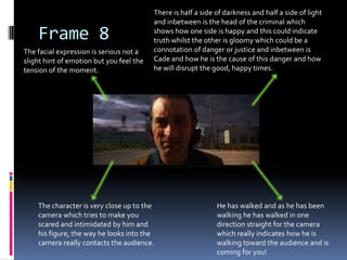 Cape fear 9 frame analysis | PPTX | Movies | Entertainment