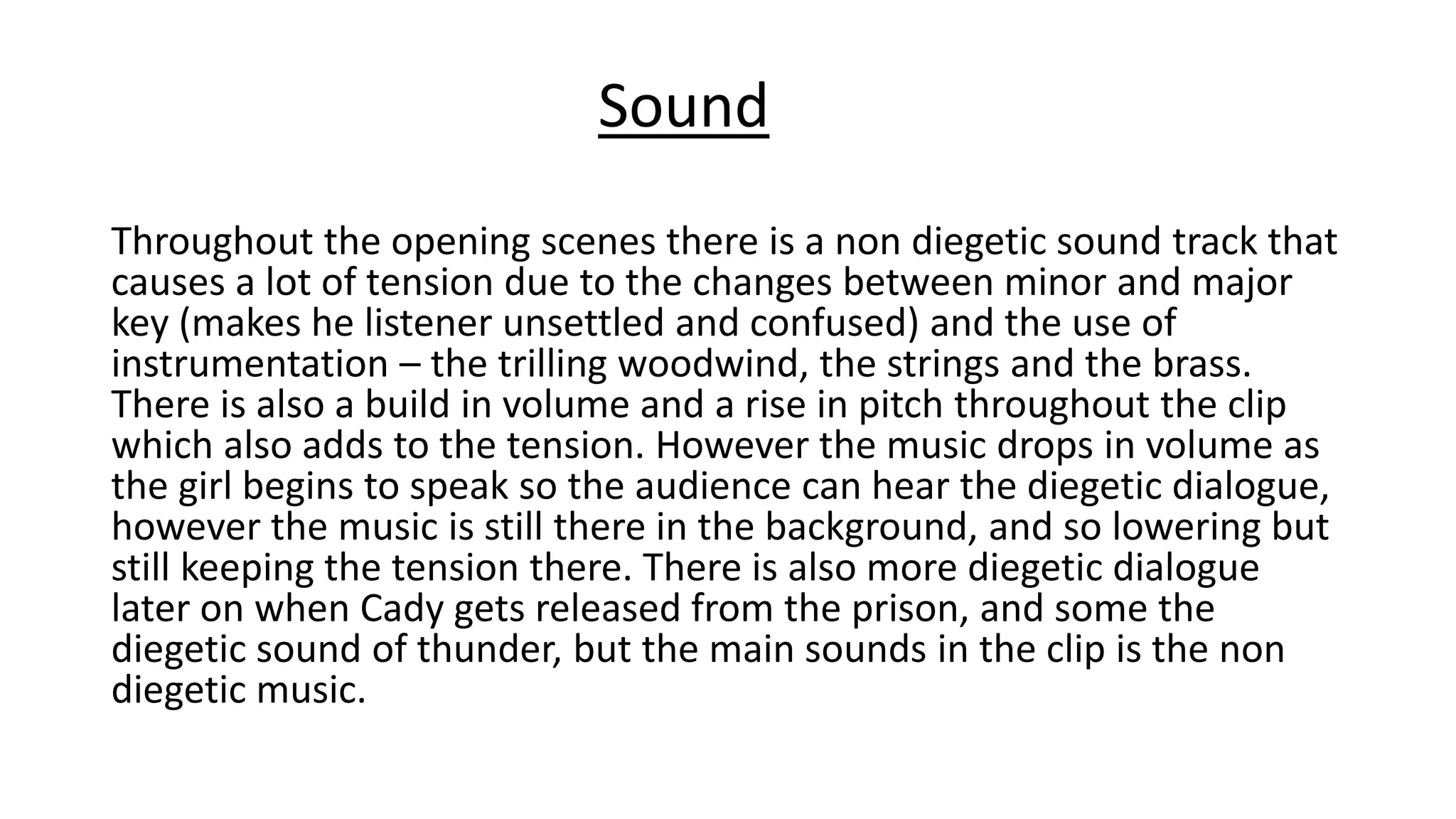 Cape Fear – Opening Scene Analysis | PPTX