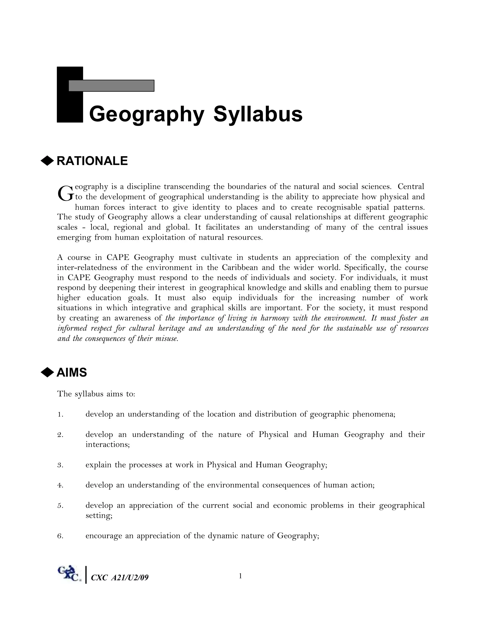 CAPE Geography Syllabus.pdf