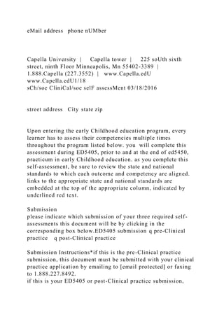 Capella University Capella tower 225 soUth sixth str.docx