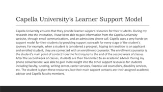 Capella University Customer Service | PPTX
