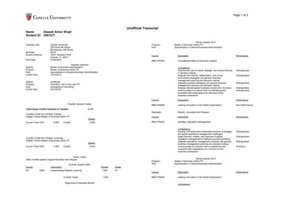 ED 5206 Implementing Adaptive Learning Course Completion of Deepak ...