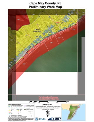 Ocean City FEMA preliminary work map 3 | PDF