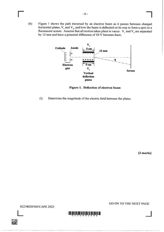 CAPE Physics 2023 U2 P2.pdf