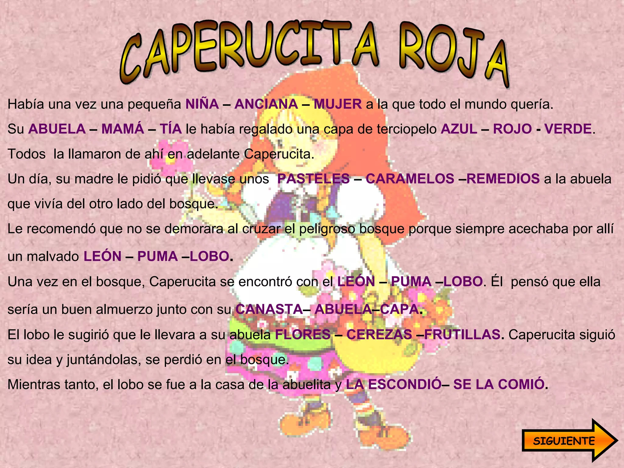 Caperucita Roja | PPT