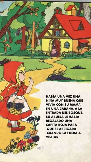 Dibujo De Caperucita Roja Habia Una Vez