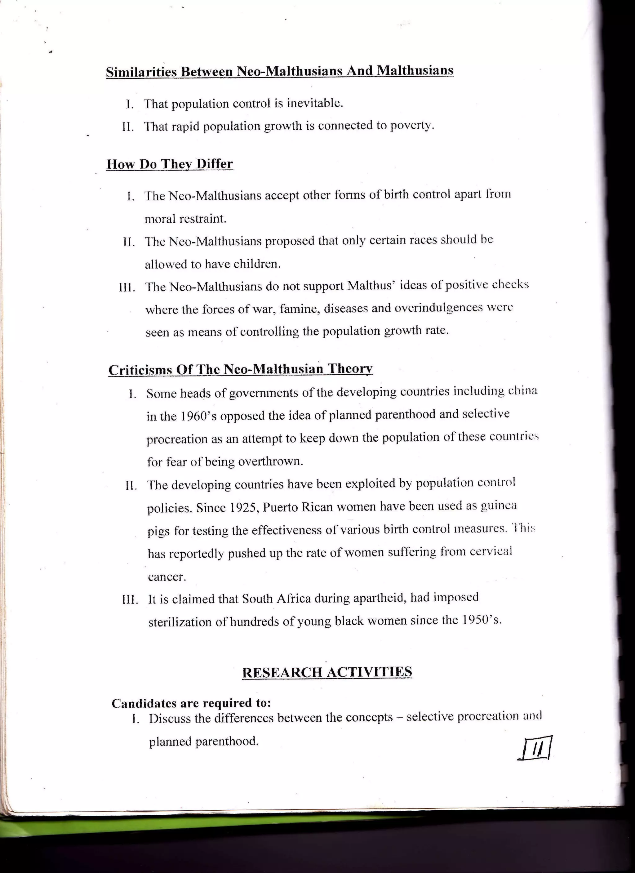 Cape Sociology Unit 2 Study Guide | PDF | Science