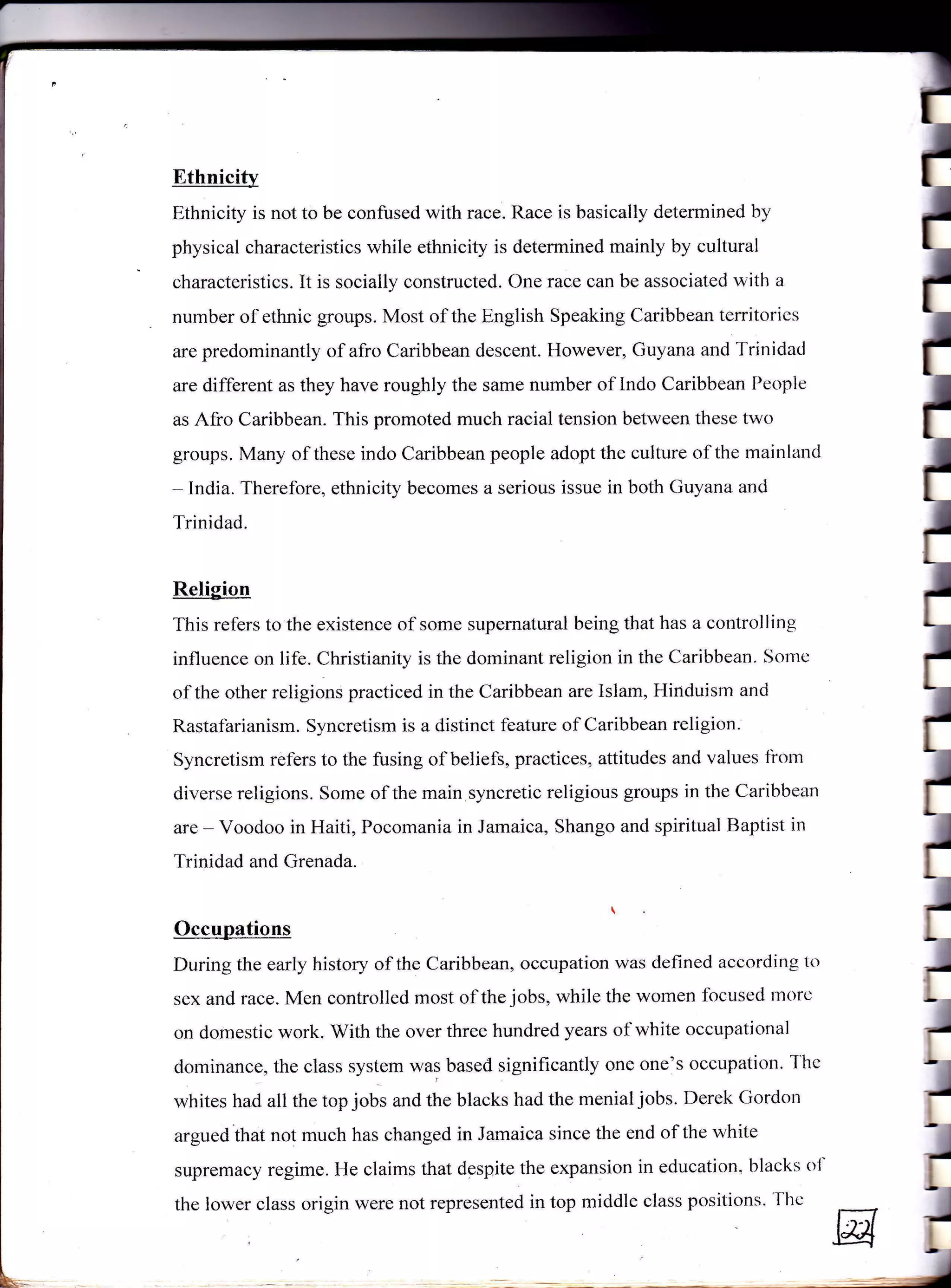 Cape Sociology Unit 2 Study Guide | PDF
