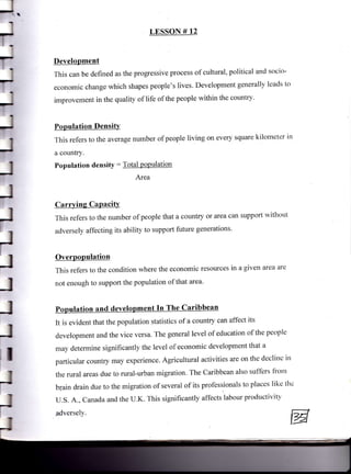 Cape Sociology Unit 2 Study Guide | PDF