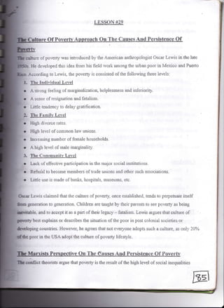 Cape Sociology Unit 2 Study Guide | PDF