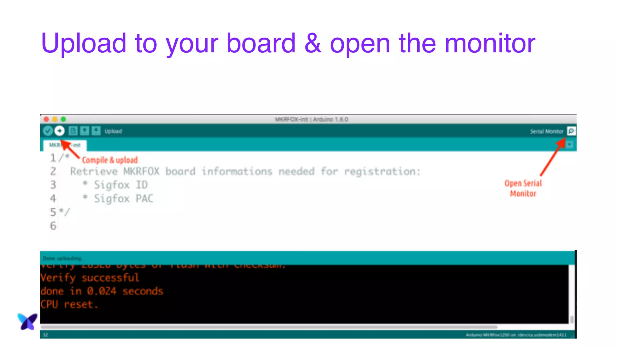 Sigfox + Arduino MKRFOX Workshop | PPT