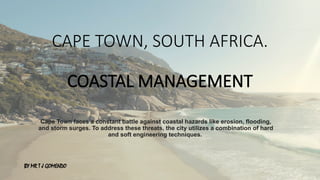 CAPE TOWN, SOUTH AFRICA. COASTAL MANAGEMENT.pptx