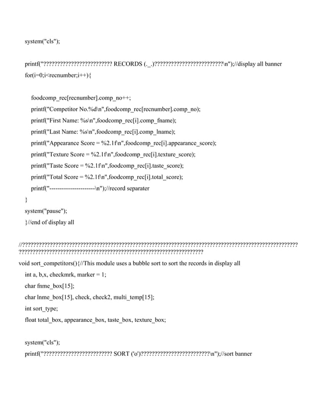 CAPE Unit1 Computer Science IA Sample .pdf | Programming Languages | Computing