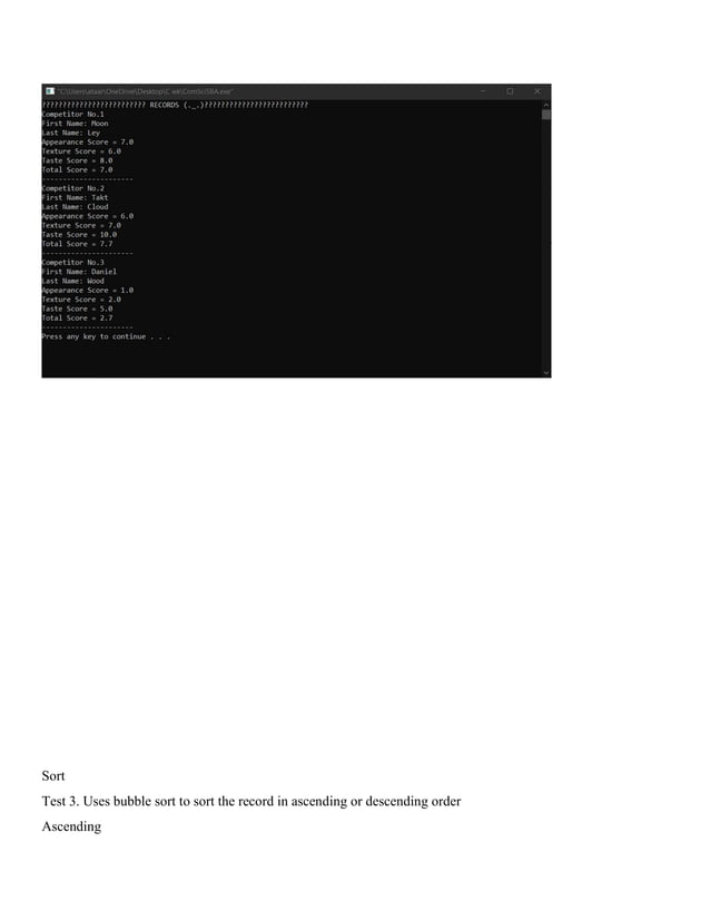 CAPE Unit1 Computer Science IA Sample .pdf | Programming Languages ...