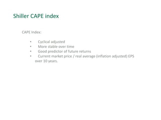 Wim Antoons: US Equities, looking back and forward | PPT