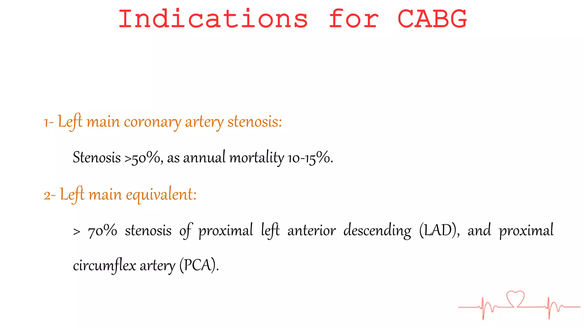 CABG | PPTX