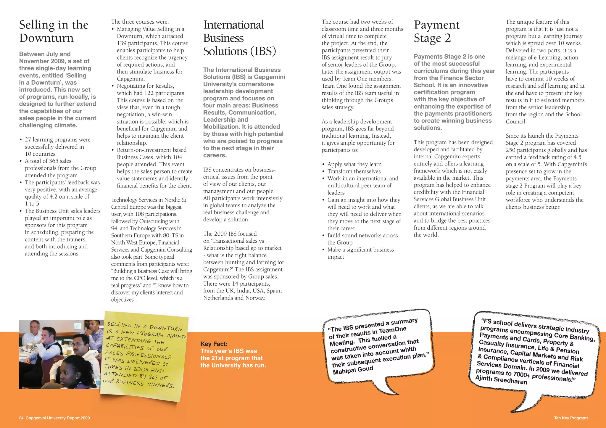 Capgemini University | PDF