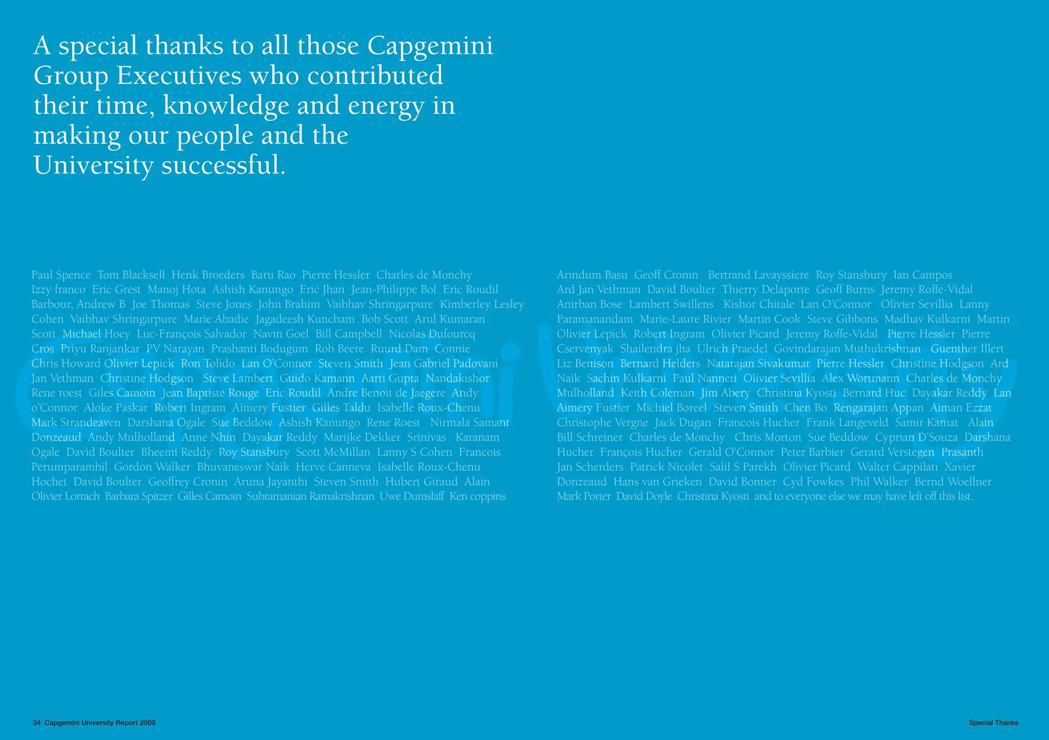 Capgemini University | PDF