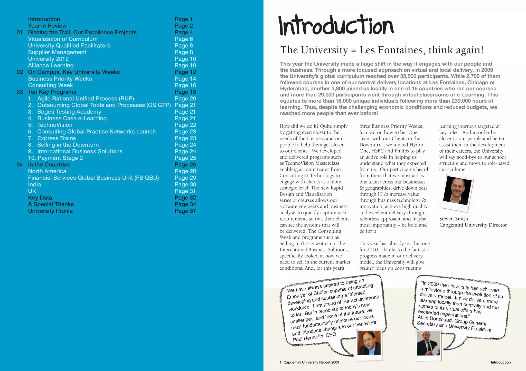 Capgemini University | PDF