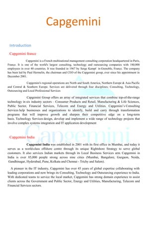 Capgemini | DOC