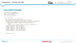 Capgemini oracle live-sql | PPTX