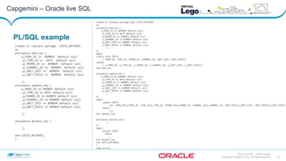 Capgemini oracle live-sql | PPTX