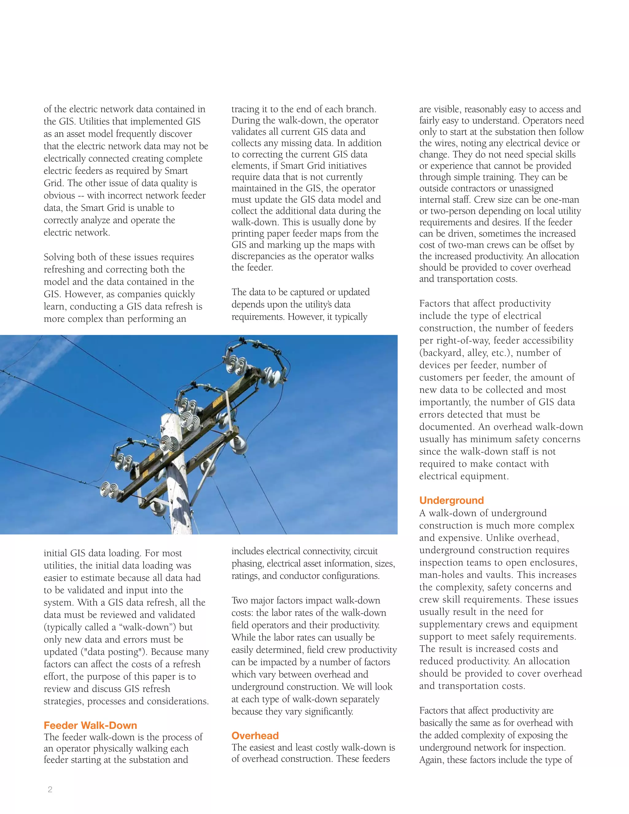 Capgemini ses - smart grid operational services - gis pov (gr) | PDF