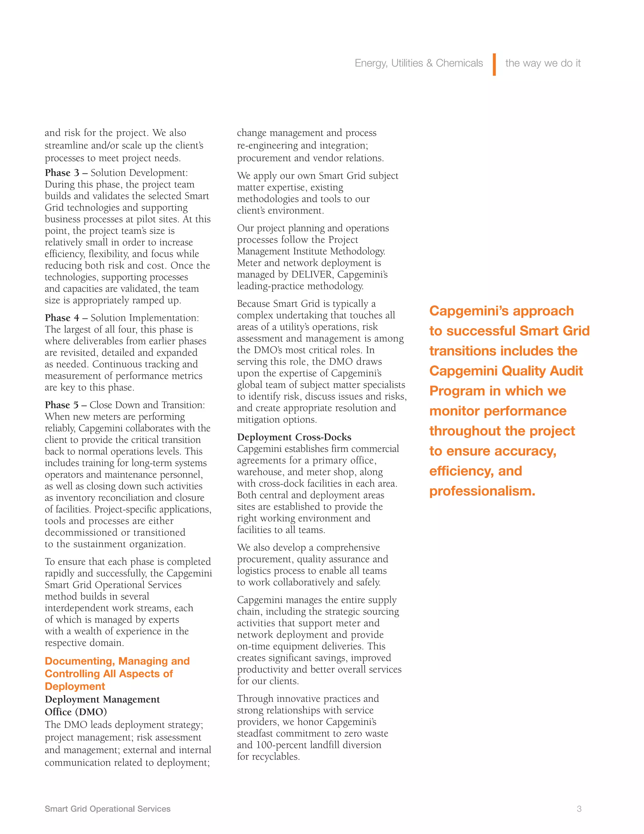 Capgemini ses - smart grid operational services fact sheet (gr) | PDF