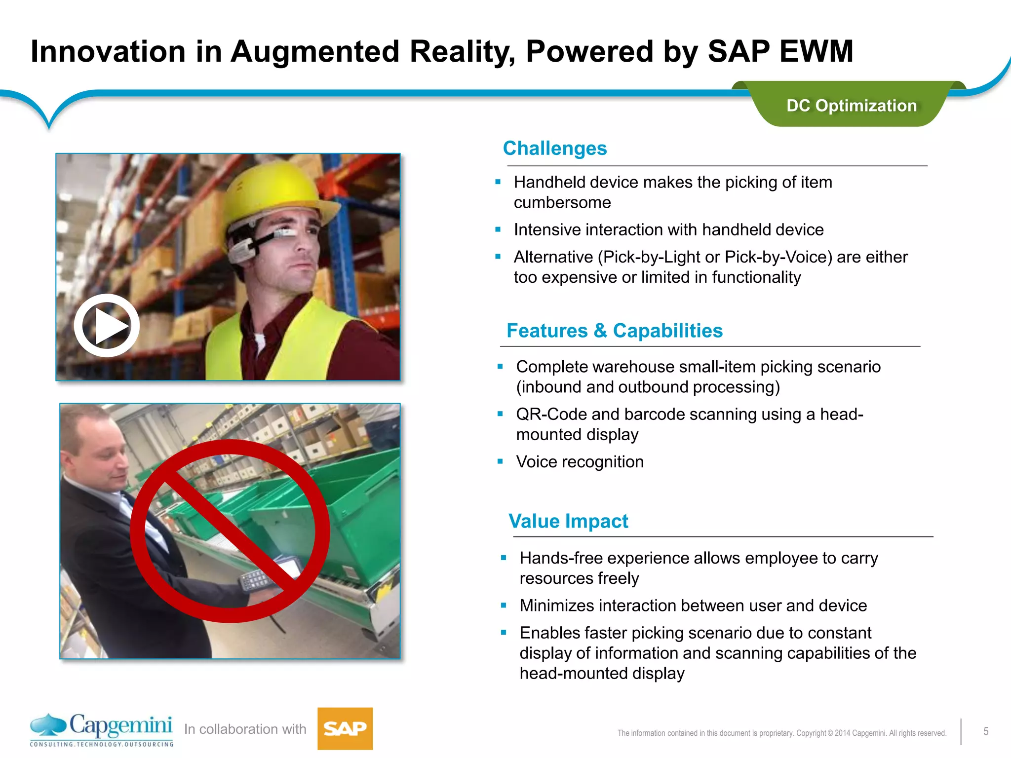 Capgemini and SAP trends in warehouse automation | PDF
