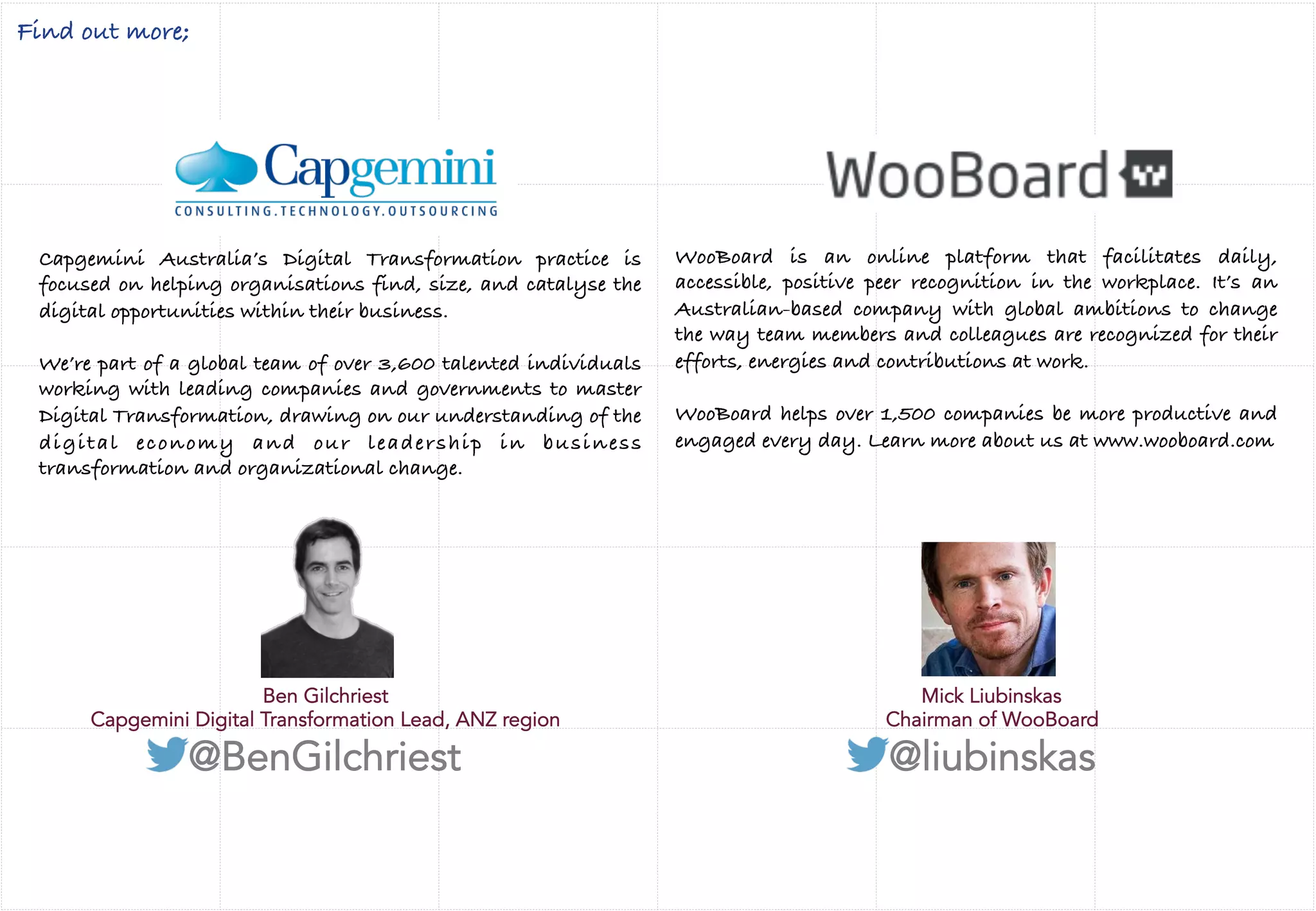 The 75% Challenge - Capgemini and WooBoard | PDF | Computer Software ...
