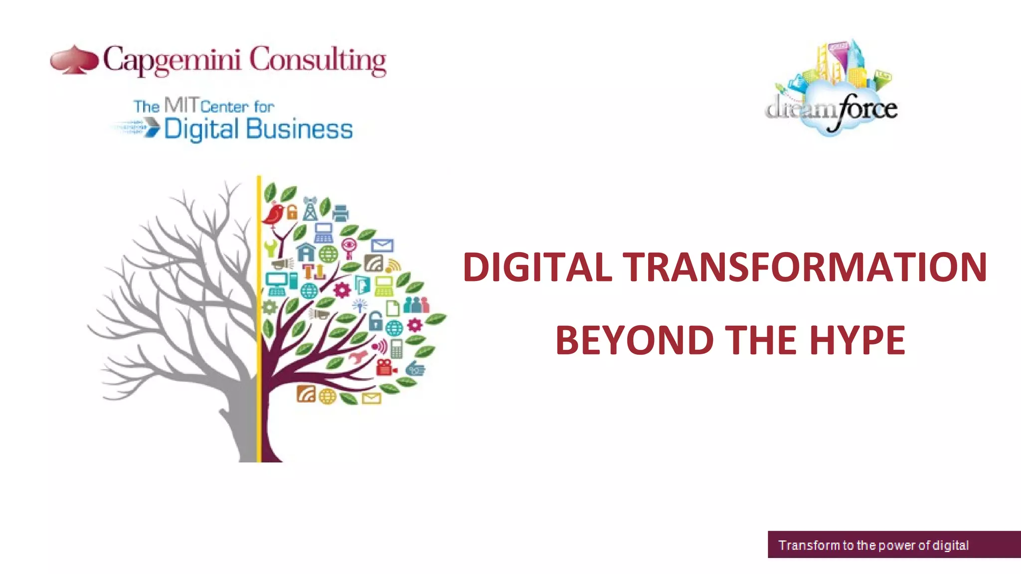 Digital Transformation - Beyond the Hype #DF13 | PPT