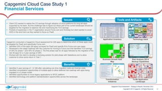 Capgemini Cloud Assessment - A Pathway to Enterprise Cloud Migration | PPTX