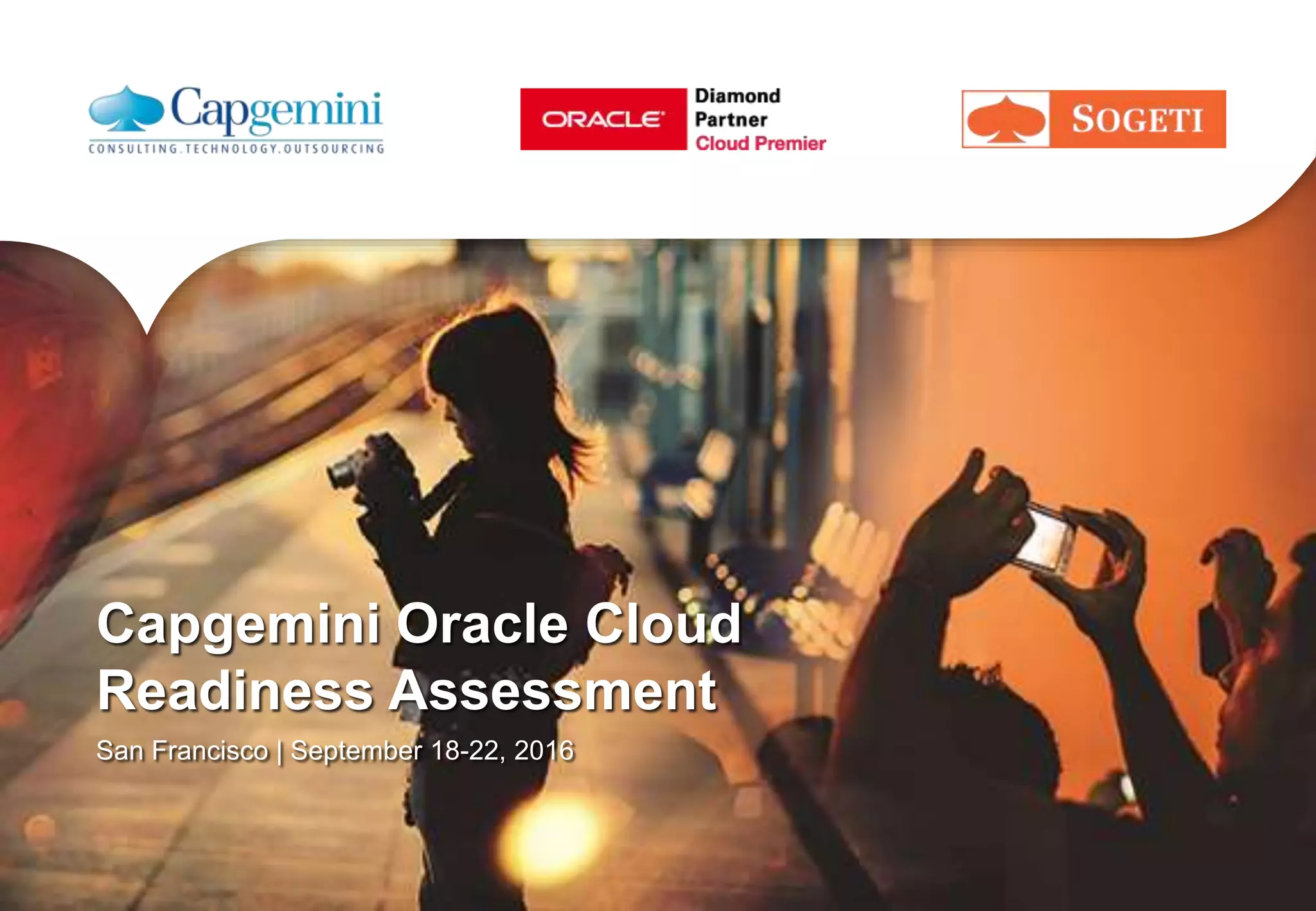 Cloud Journey Roadmap: Capgemini's Cloud Readiness Assessment | PPT